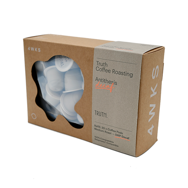 Antithesis Decaf Coffee Capsules - Refill (30 Caps) – Truth Coffee Roasting